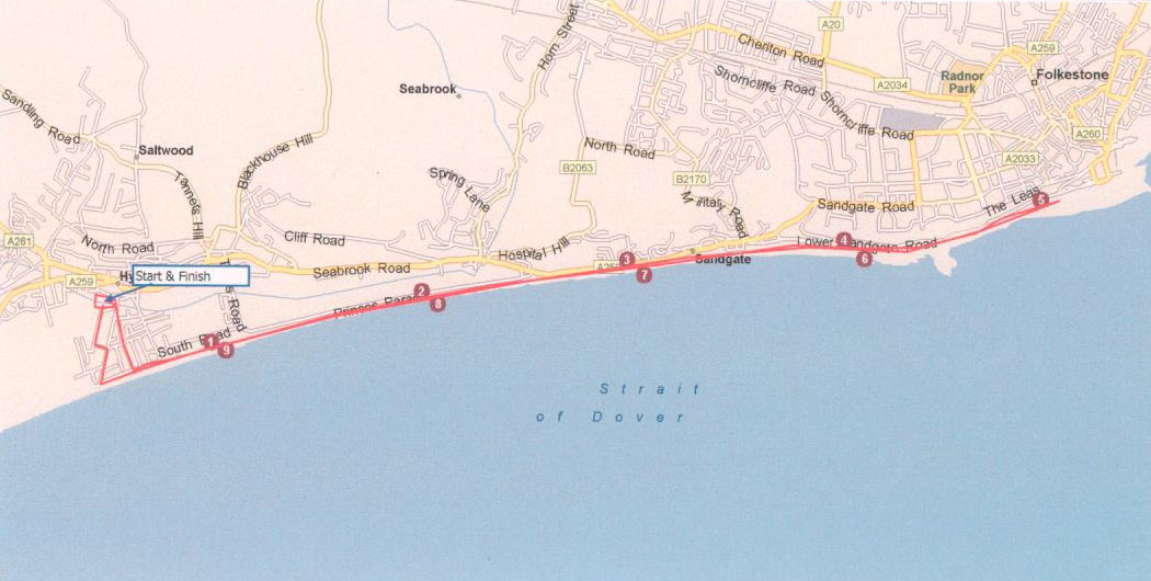 Folkestone 10 Mile Race | Enter the seafront race today with your debit ...